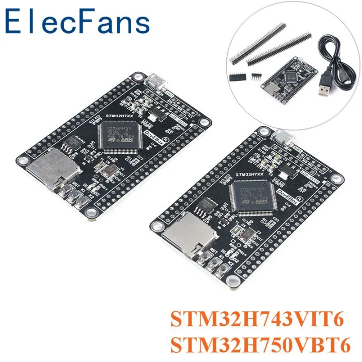 STM32H750VBT6 STM32H743VIT6 STM32H7 Development Board STM32บอร์ดระบบ M7 Core Board TFT อินเทอร ...