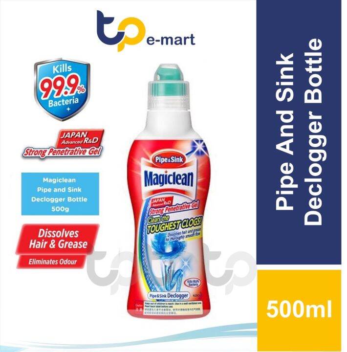 Magiclean Pipe and Sink Declogger Bottle 500g | Lazada