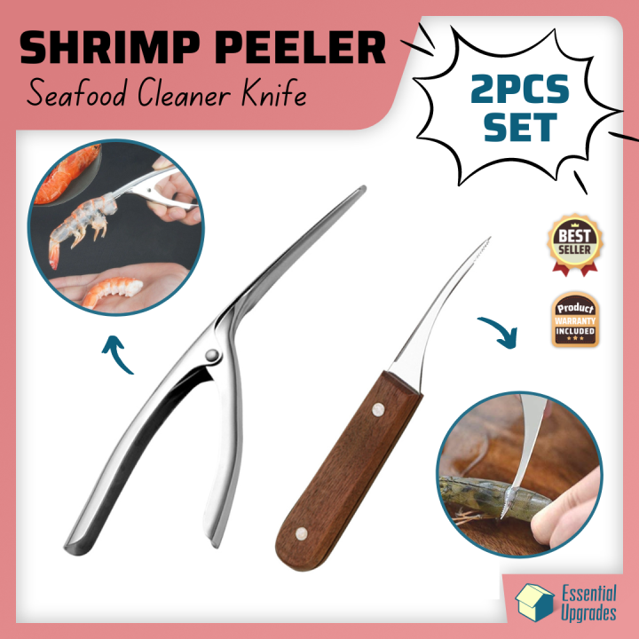 2pcs Set Shrimp Line Remover Shrimp Peeler shrimp Cleaner thread kni fe ...