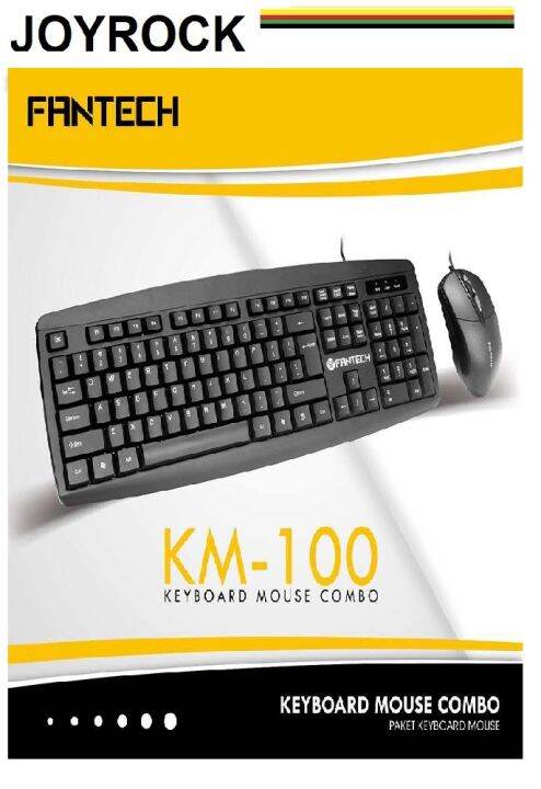 Fantech KM-100 Keyboard Mouse Combo | Lazada PH