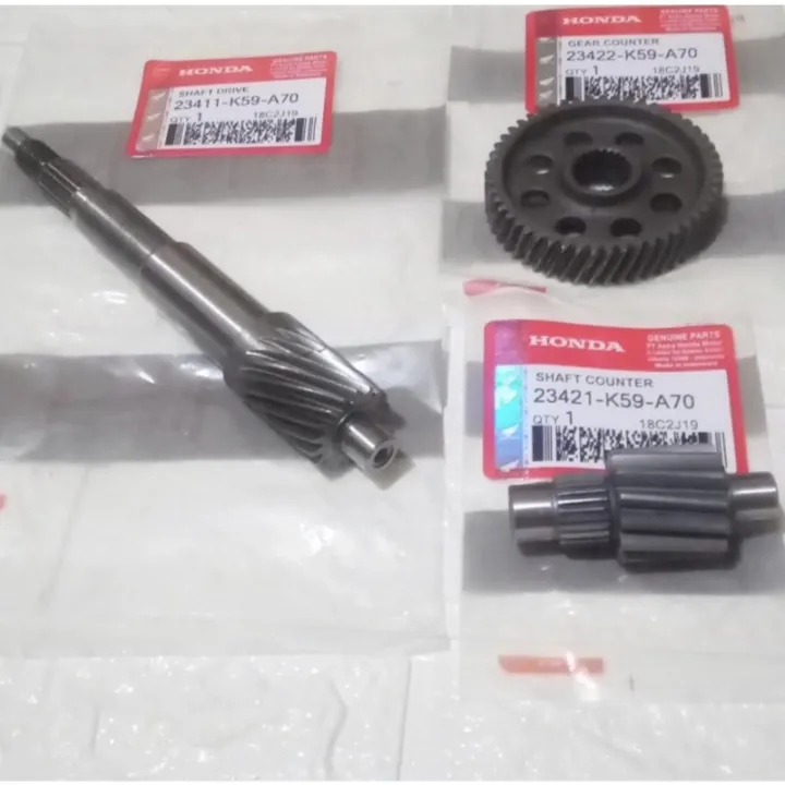 GIGI GEAR RASIO PLUS AS PULLEY HONDA VARIO 125 150 LED - PCX 150 K59 ...