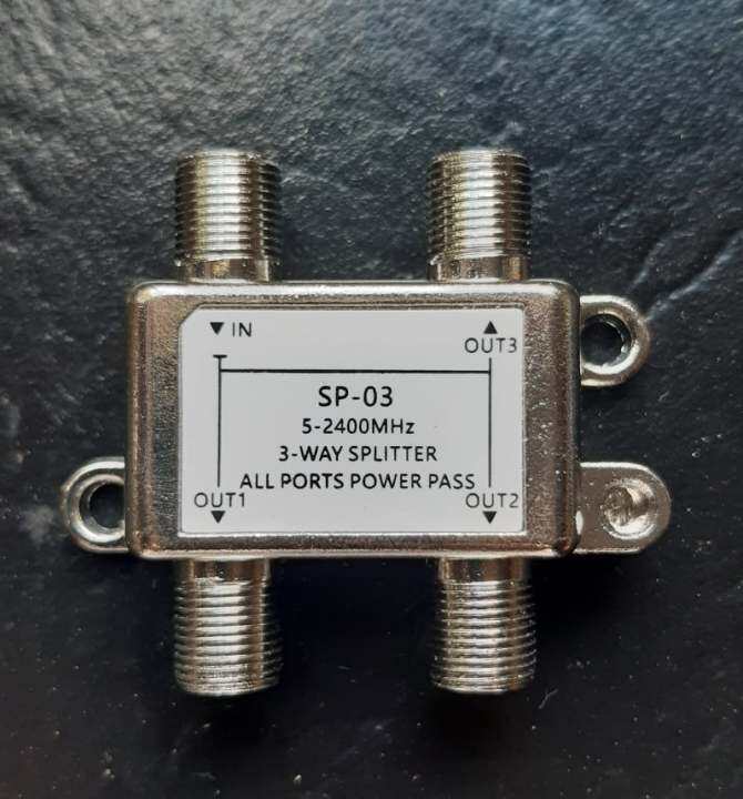 Power Divider Satellite Splitter 3 way 2 way 4 way SATV CATV Cable HD ...