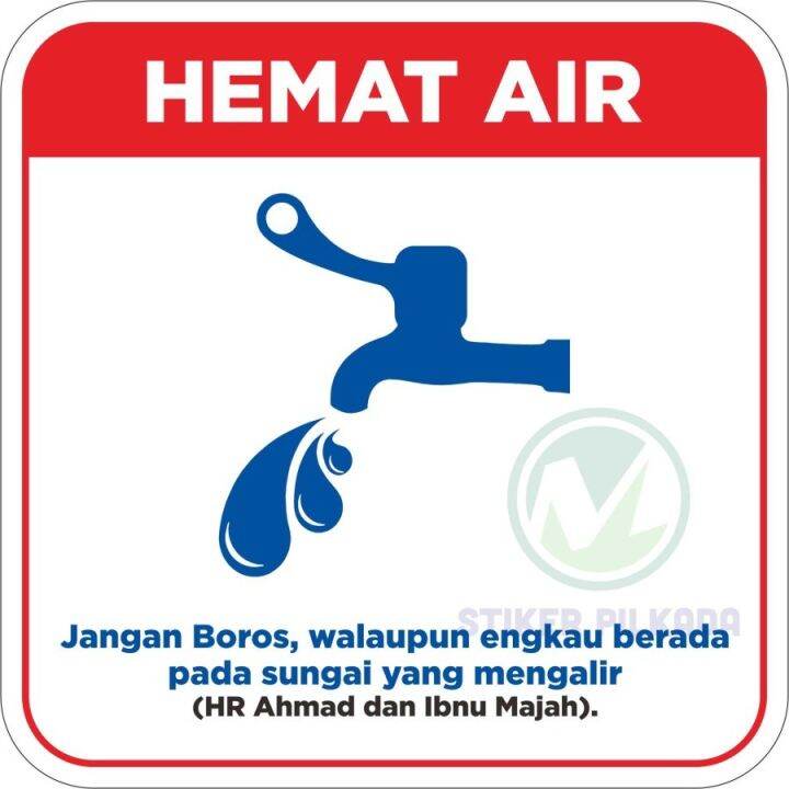 STIKER VINYL HEMAT AIR | Lazada Indonesia