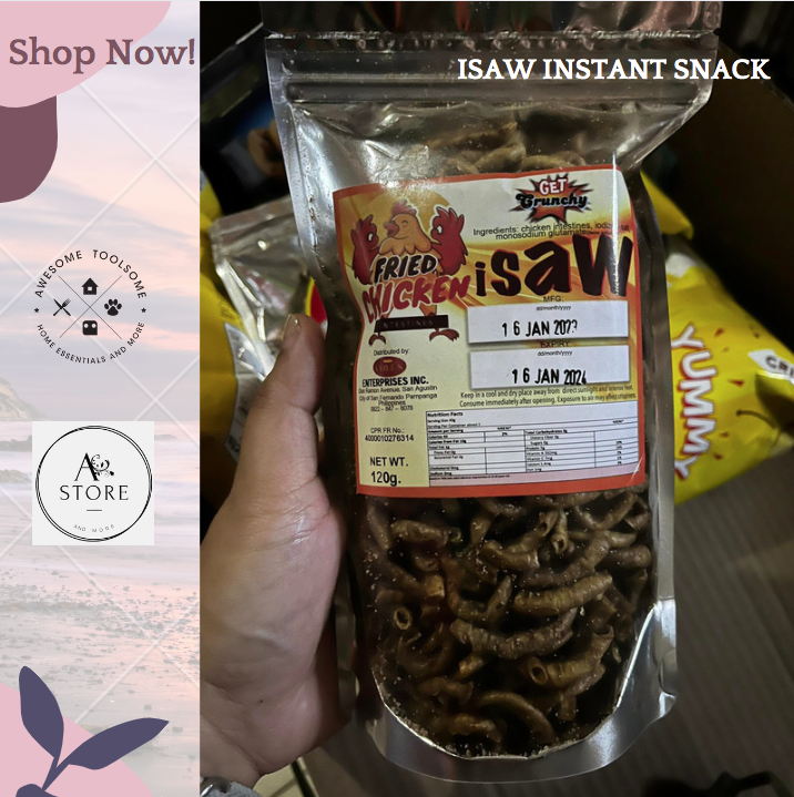 Fried Chicken Isaw Crunchy Isaw ready to eat | Lazada PH