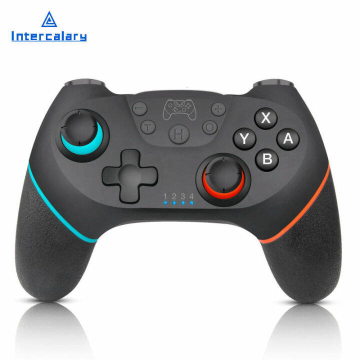Wireless Pro ControllerสำหรับNintendo SWITCHแป้นเกมส์จอยเกมส์คอนโซลระยะ ...