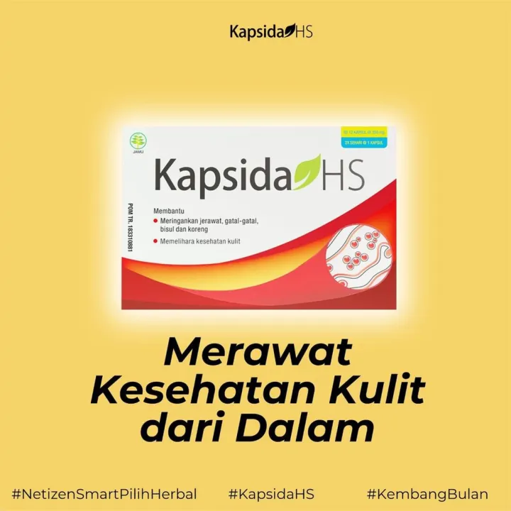 Kapsida HS Kembang Bulan 12 Kapsul | Lazada Indonesia