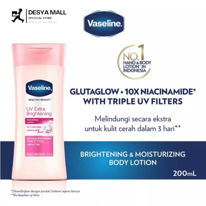 Vaseline UV EXTRA Brightening | Lazada Indonesia
