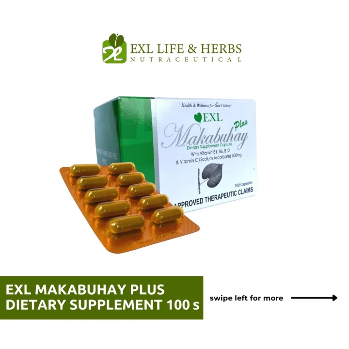 EXL Makabuhay Plus Dietary Supplement 100s | Lazada PH