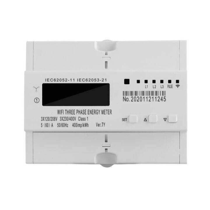 Solar System Kwh Energy Meter CT Type Bi-Direction Measurement Modbus ...