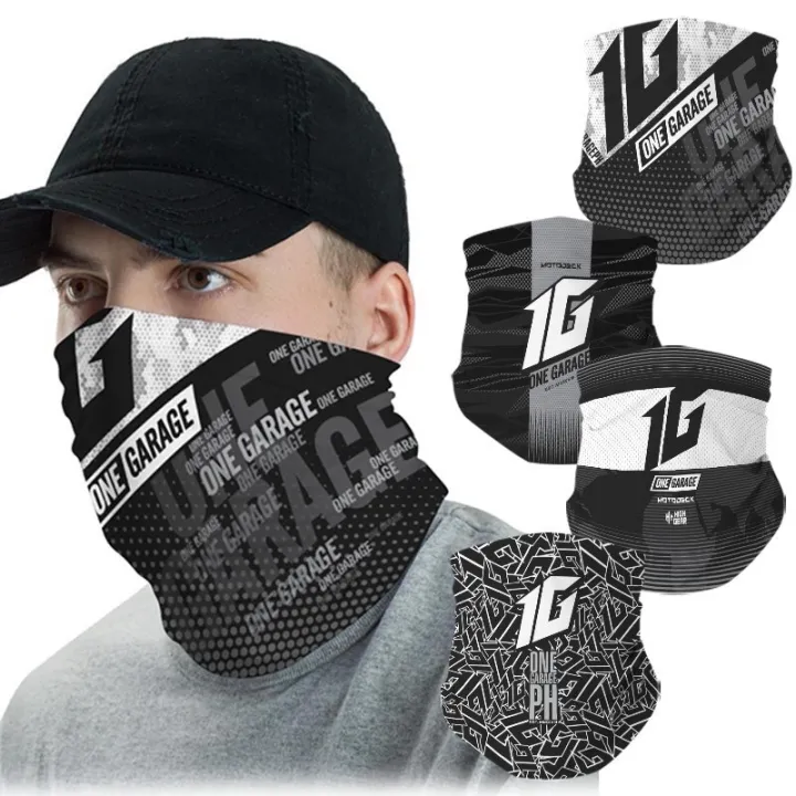 1-G Tube Mask full Face motorcycle sublimation | Lazada PH