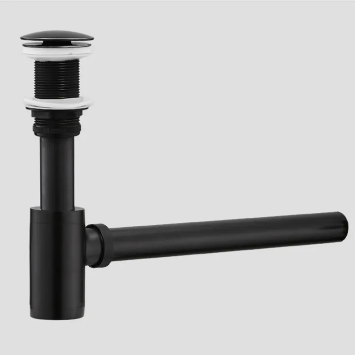 Bathroom Basin Bottle Trap Drain Gold Modern Sink Pop Up Filter Fixture ...