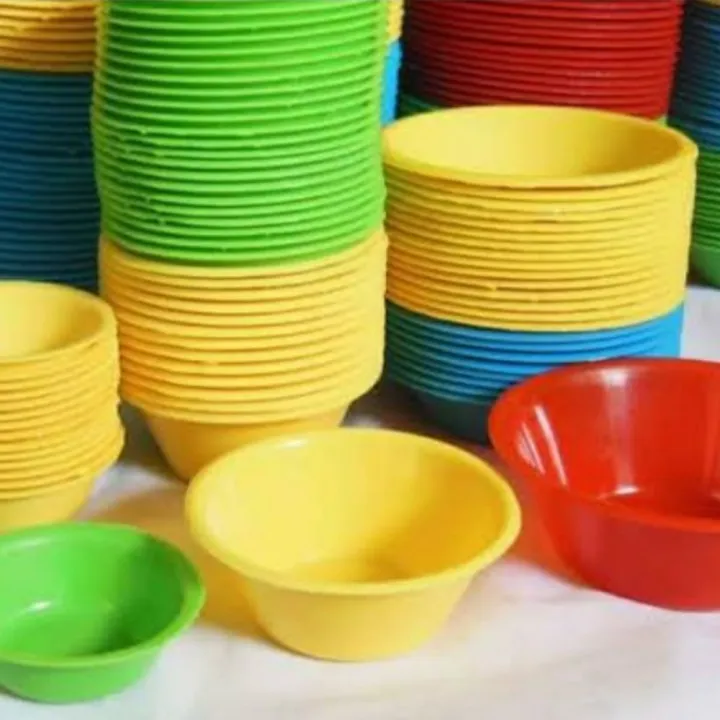 Puto Kutsinta Pitchi-Pitchi Plastic Cup Molds Assorted Color 1/2kilo ...