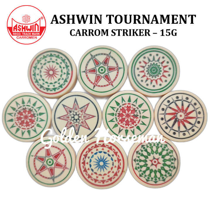 ASHWIN TOURNAMENT Carrom Striker 15g (1pc) | Lazada