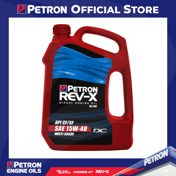 Petron Rev-X Multigrade 15W-40 4L - Petron Engine Oils | Lazada