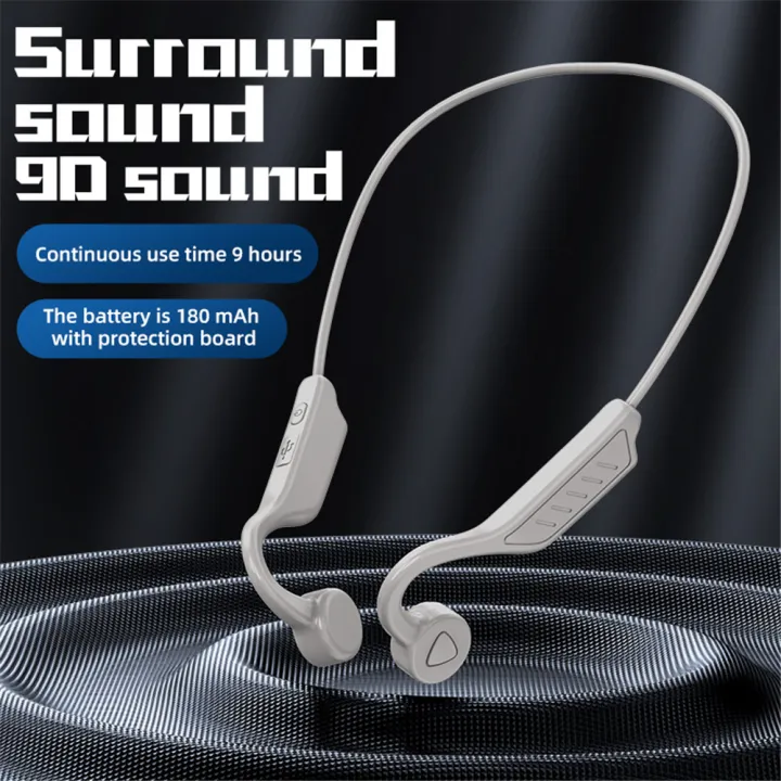 CUGUU BL15 Bone Conduction Wireless BL Headset without Ear Sports ...