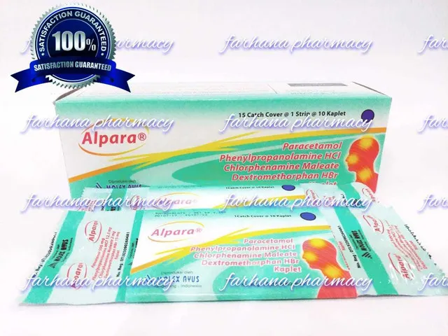 Alpara tablet / obat batuk pilek disertai demam paten | Lazada Indonesia