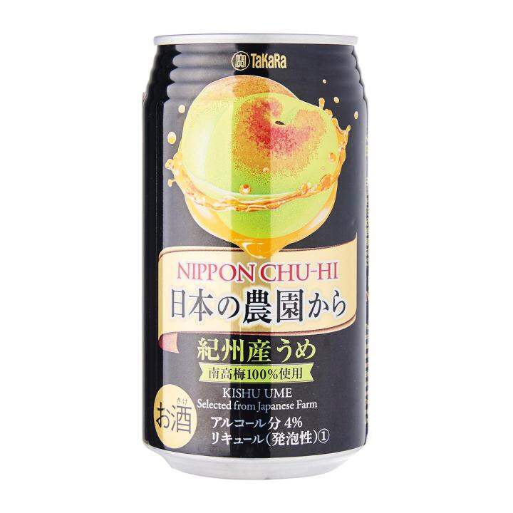 Takara Nihon No Nouen Japan Kishu Ume Plum Flavoured Alcoholic Can Chu ...