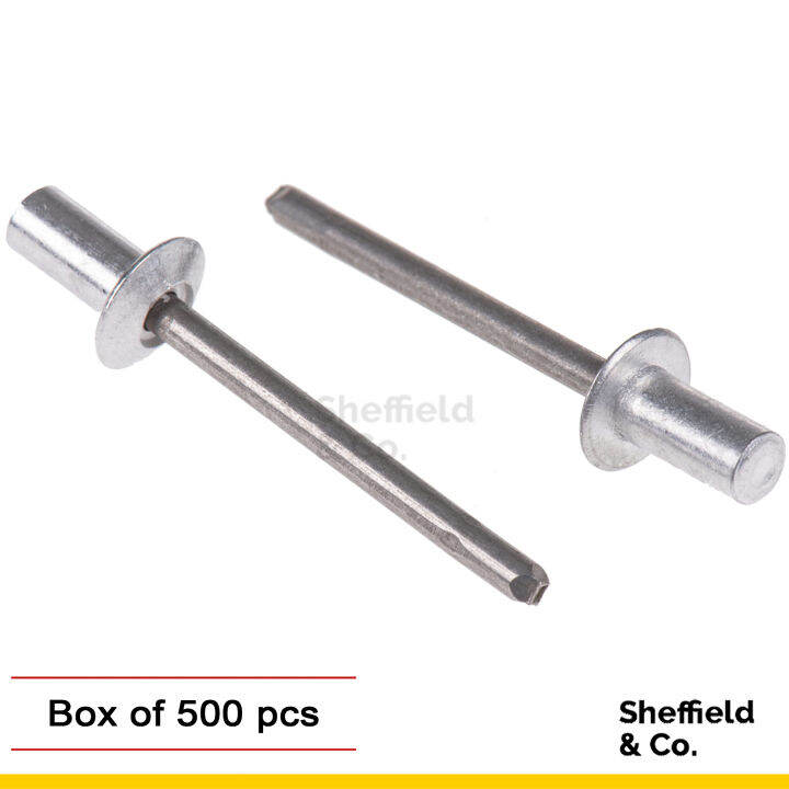 KRUPP Aluminum Blind Rivet, 3/16" x 1/2" (Box of 500 pcs) | Lazada PH