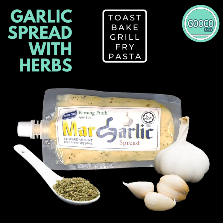 MarGarlic Garlic Spread (180g Tub) - Cook Garlicky Food Instantly | Lazada