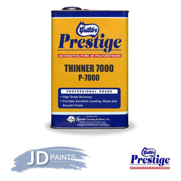 Guilder Prestige Automotive 2K PolyUrethane Thinner 4L | Lazada PH
