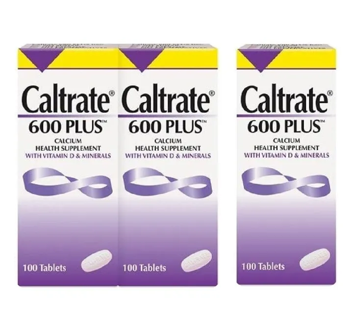 CALTRATE 600 PLUS TAB 100'SX2/100'S (EXP:01/2024) | Lazada