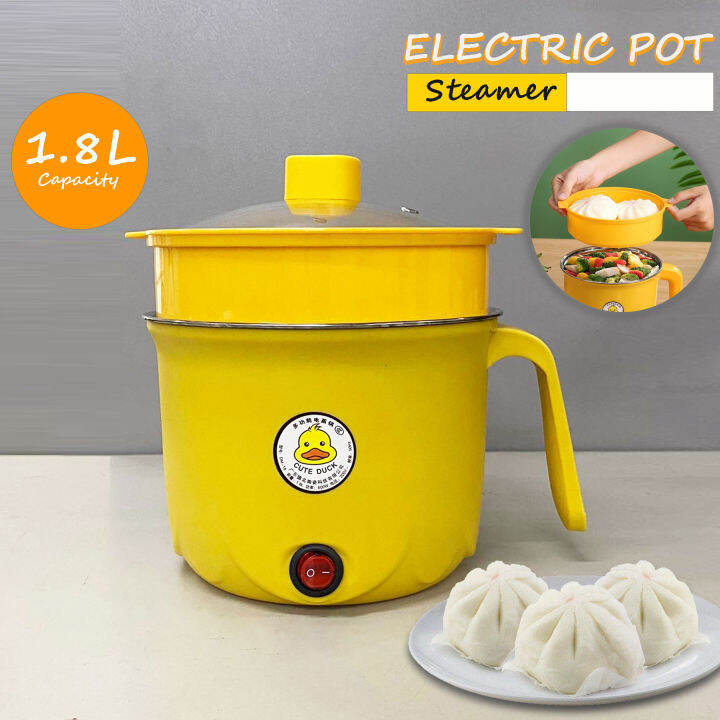 Kaisa Villa 1.8L Multifunctional Electric Pot Cooker Frying Pan Little ...