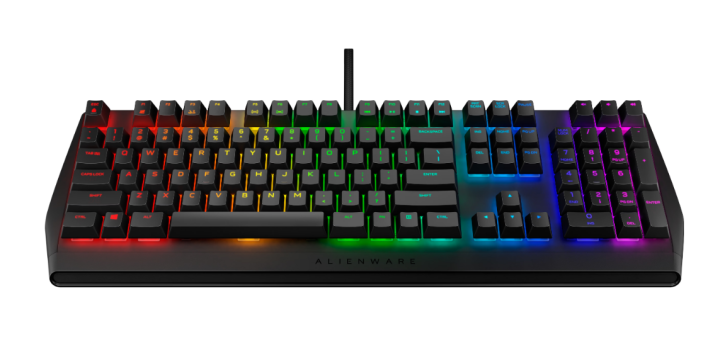 Alienware RGB Mechanical Gaming Keyboard US English - AW410K - SnP ...