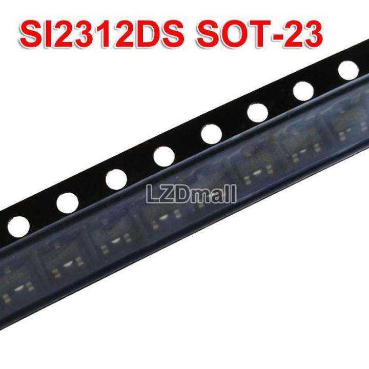 20pcs SI2312 SI2312BDS-T1-ES AE9T SMD SOT-23 SOT23-3 N-Channel MOSFET ...