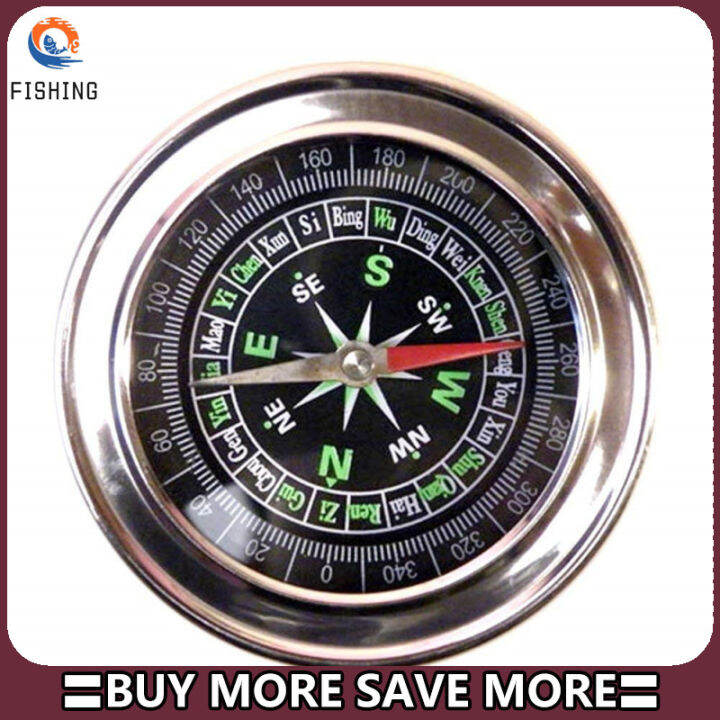【New Arrival】Outdoor Multi-purpose Full Metal Compass Stainless Steel ...