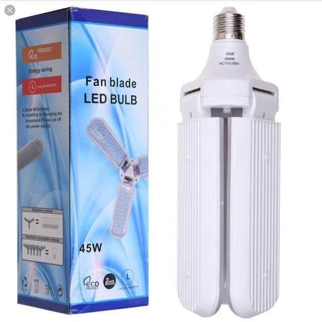Led bulb 45w/led light/fan blade/ceiling led light | Lazada PH