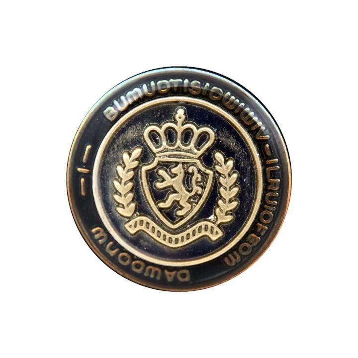 Torenda kancing Jas Small Golden Black Horse Carvings 15 mm/Pcs ...