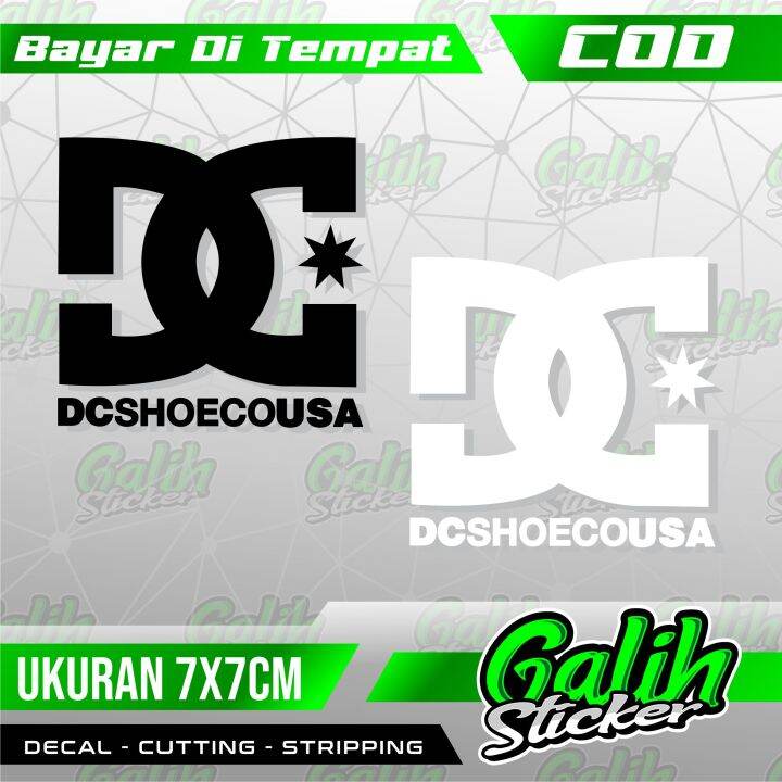 Gs Sticker - Stiker DC- Sticker Timbul DC - Sticker Hologram ...