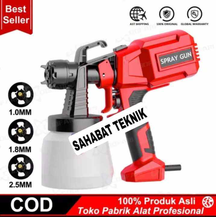 Spray Paint Gun (800cc) SPRAY GUN ELECTRIC 500W Cat Electric 3 Mode ...