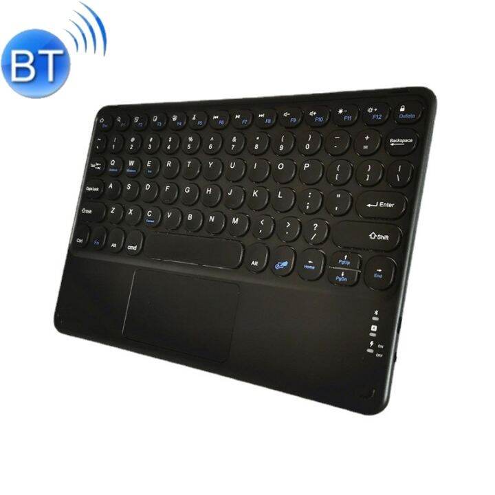 H01A 10 Inch Mini Portable Universal Wireless Bluetooth Keyboard with ...