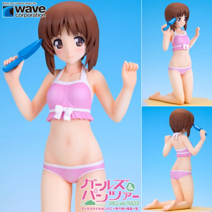 Figure ฟิกเกอร์ งานแท้ 100 Wave จากการ์ตูนเรื่อง Girls Und Panzer สาว