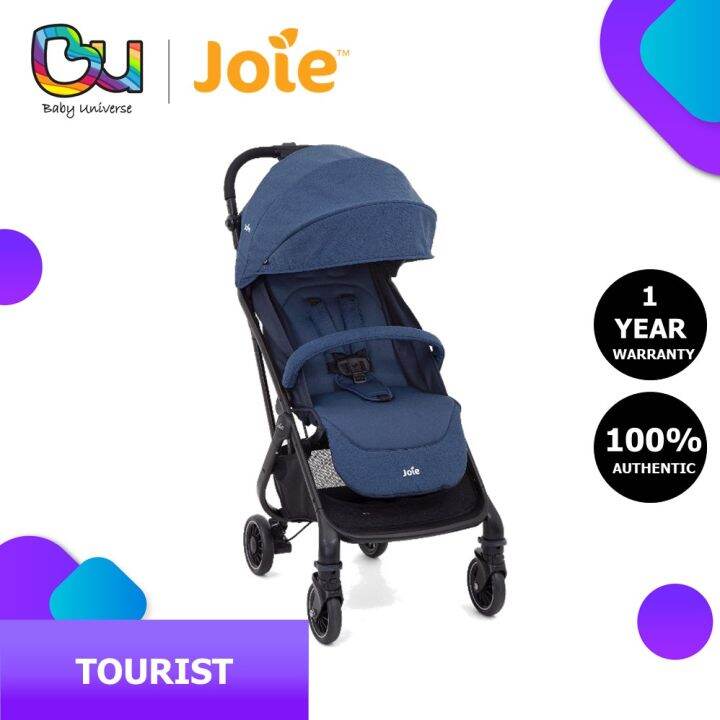 Joie Tourist Lightweight & Compact Stroller with One-Hand Fold // Birth ...
