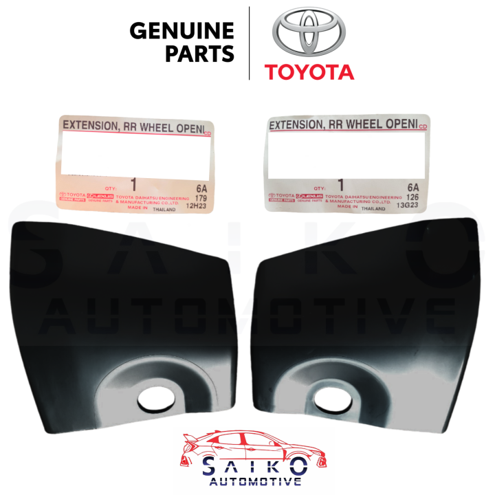 Toyota Fortuner 2005-2015 Rear Wheel Opening Extension No. 2 | Lazada PH