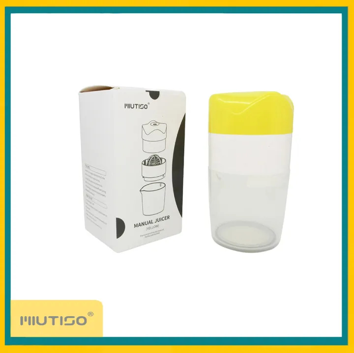 Miutiso Manual Lemon Orange Juicer Squeezer with Drainer and Cup ...