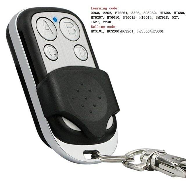 Hcs200 Hcs201/Hcs300/Hcs301รีโมทคอนโทรลกุญแจประตูรหัส433Mhz คงที่สำหรับการโคลนนิ่ง | Lazada.co.th