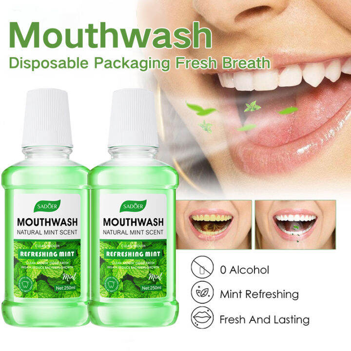 Original SADOER Portable Probiotic Antibacterial Mouthwash Remove Bad ...