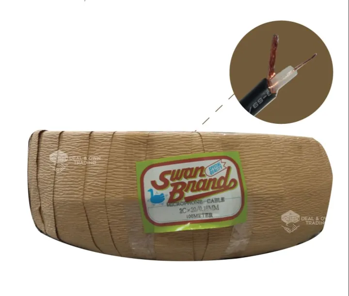 Swan Brand RG-59 Coaxial Cable Wire High Quality Pure Copper Made in ...
