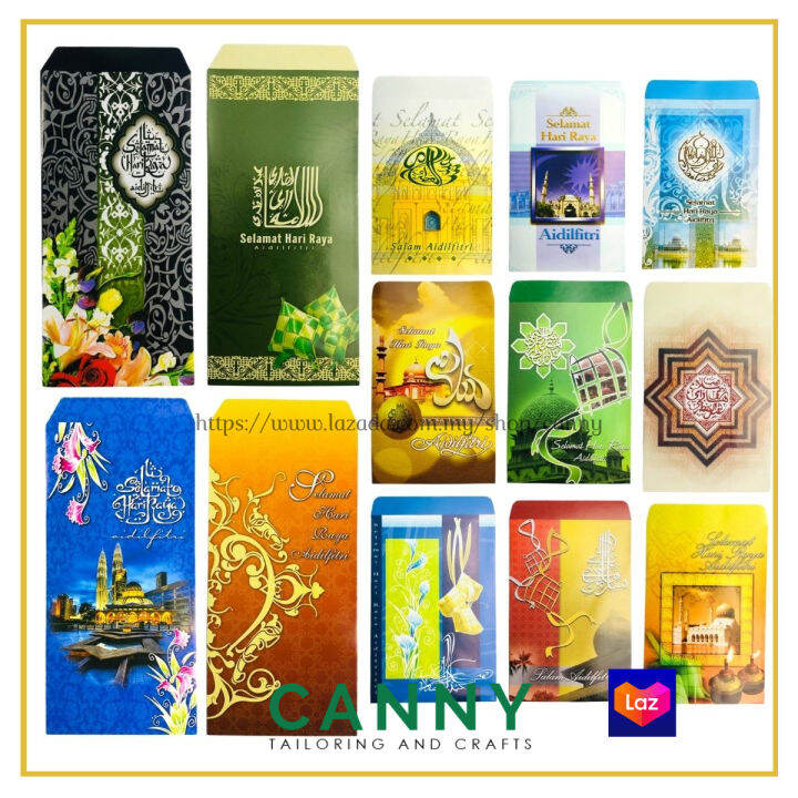 [HARI RAYA 2022] 50 PCS SAMPUL DUIT RAYA PELBAGAI CORAK / SAMPUL RAYA ...