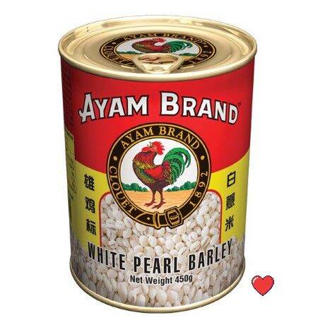Ayam Brand White Pearl Barley / Beras Barli Putih 450g ( Free fragile ...
