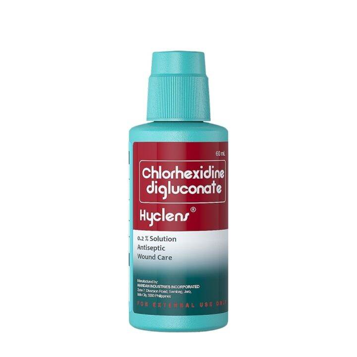 Wound 0.2 Chlorhexidine digluconate 60 mL | Lazada PH