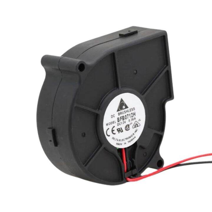 Fan 12V Computer Case Cooling Blower Centrifugal Projector Cooling Fan Quiet Heat Resistance ...