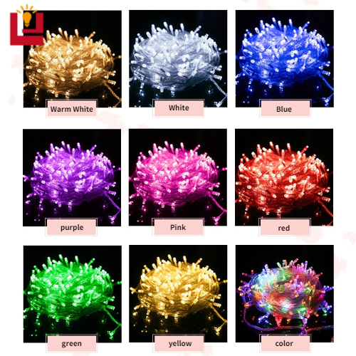 YONUOสตริงไฟLedตกแต่งภายในไฟประดับเปลี่ยนสีหลอดไฟระยิบระยับ10-50M/100-500ไฟ | Lazada.co.th