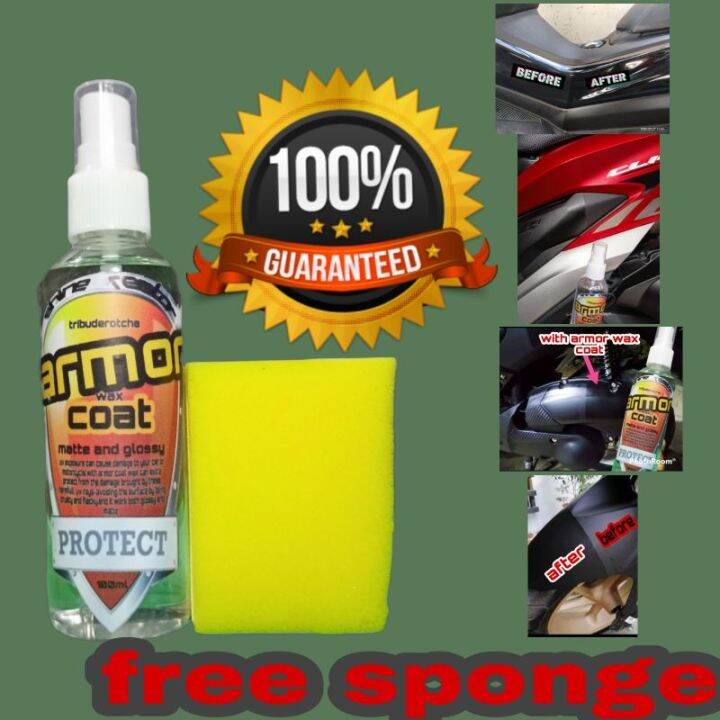 ARMOR MATTE COAT AND GLOSSY/ LIQUID SPRAY WAX | Lazada PH