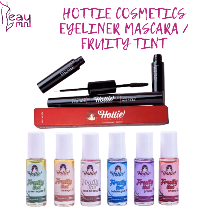 Hottie Cosmetics Flavored Lip Oil 2-in-1 Mascara and Liquid Eyeliner ...