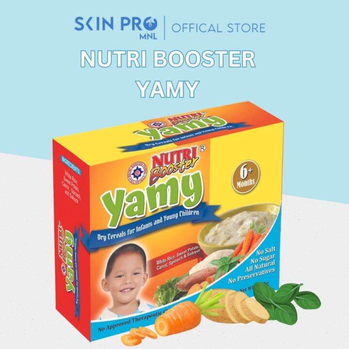 SKIN PRO MANILA NUTRI BOOSTER YAMY 120g BABY PORRIDGE, PUREE & CEREAL FOOD PICKY EATER & WEIGHT ...