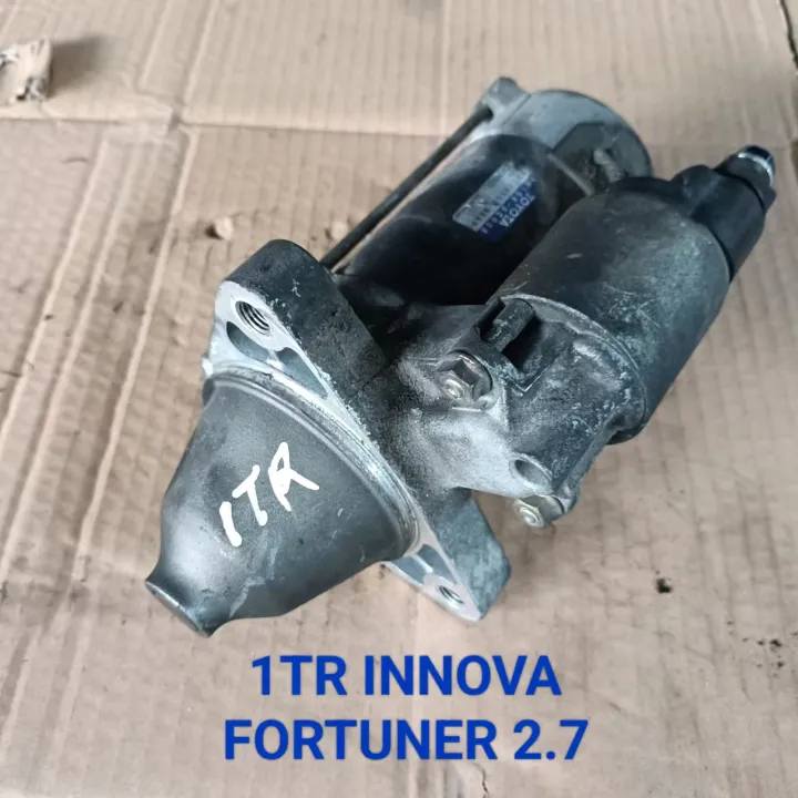 TOYOTA STARTER 1TR INNOVA FORTUNER 2.7 USED ORIGINAL AUTO PART GOOD ...